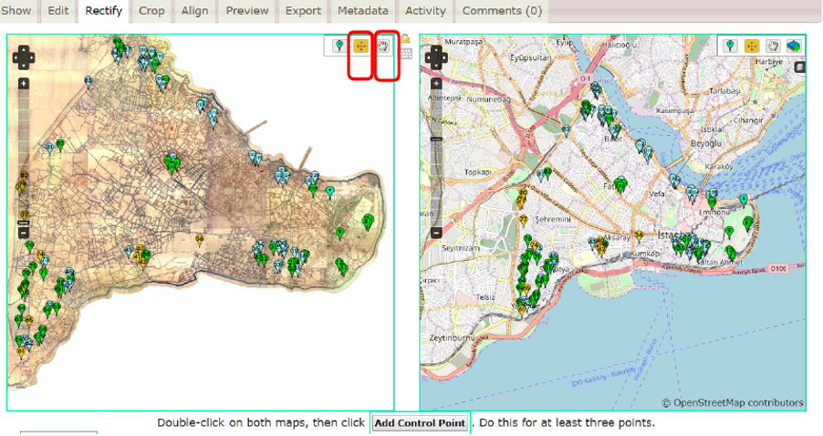Georeferencing Historical Maps: Applying Map Warper to Ottoman Urban ...