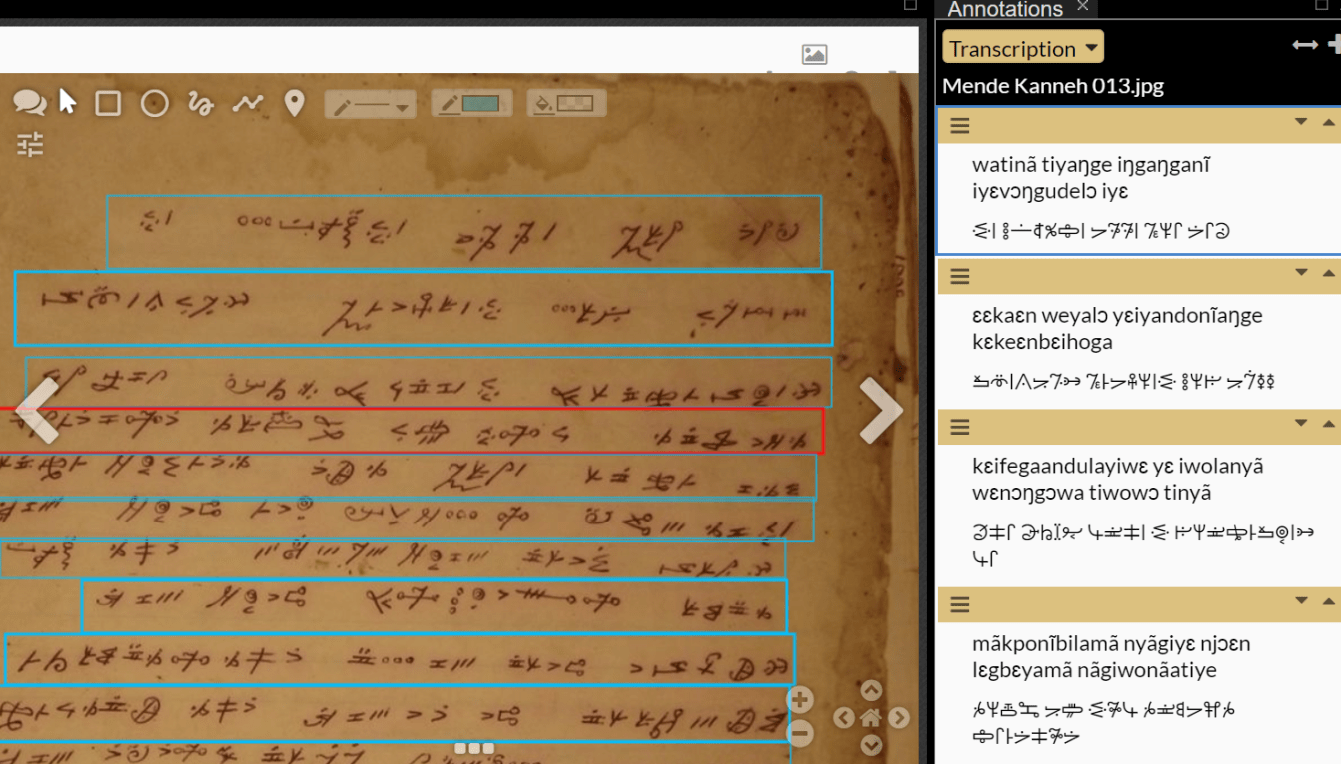 Progress in the transcription of a Mende primary source – The Digital ...