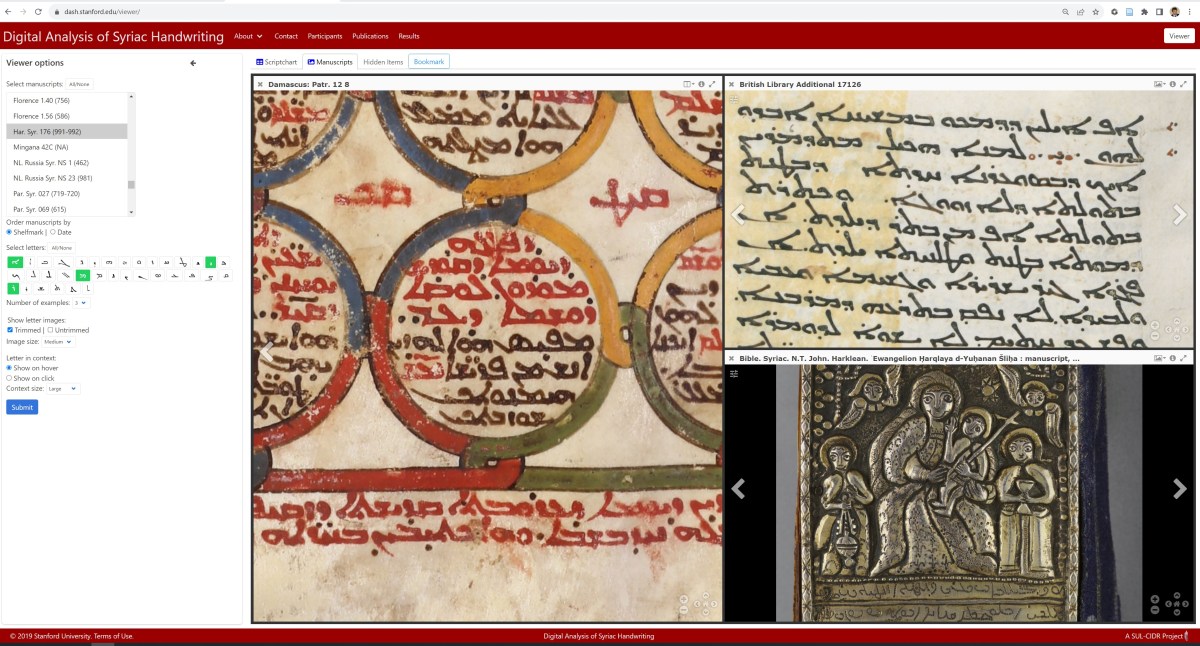 An Interview on DASH: Digital Analysis of Syriac Handwriting – The Digital Orientalist