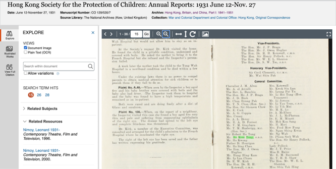 Digital Humanities Approaches to Navigating the Early Colonial Hong ...